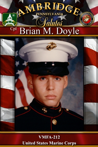 Ambridge Military Banner Tribute