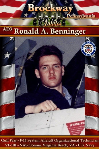 Brockway Military Banner Tribute