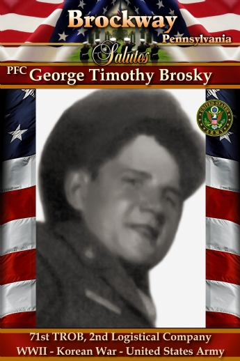 Brockway Military Banner Tribute