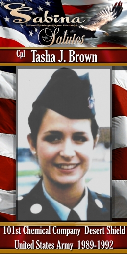 Sabina Military Banner Tribute