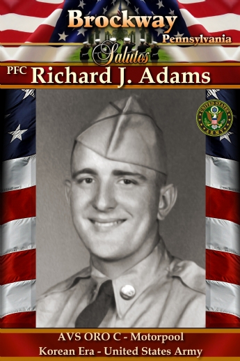 Brockway Military Banner Tribute